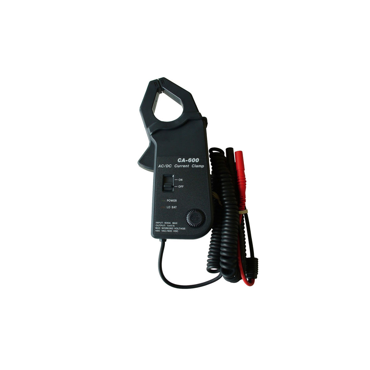 Milli PDI CA-60 Handheld 60 Amp AC/DC Current Clamp Probe Red Current ...